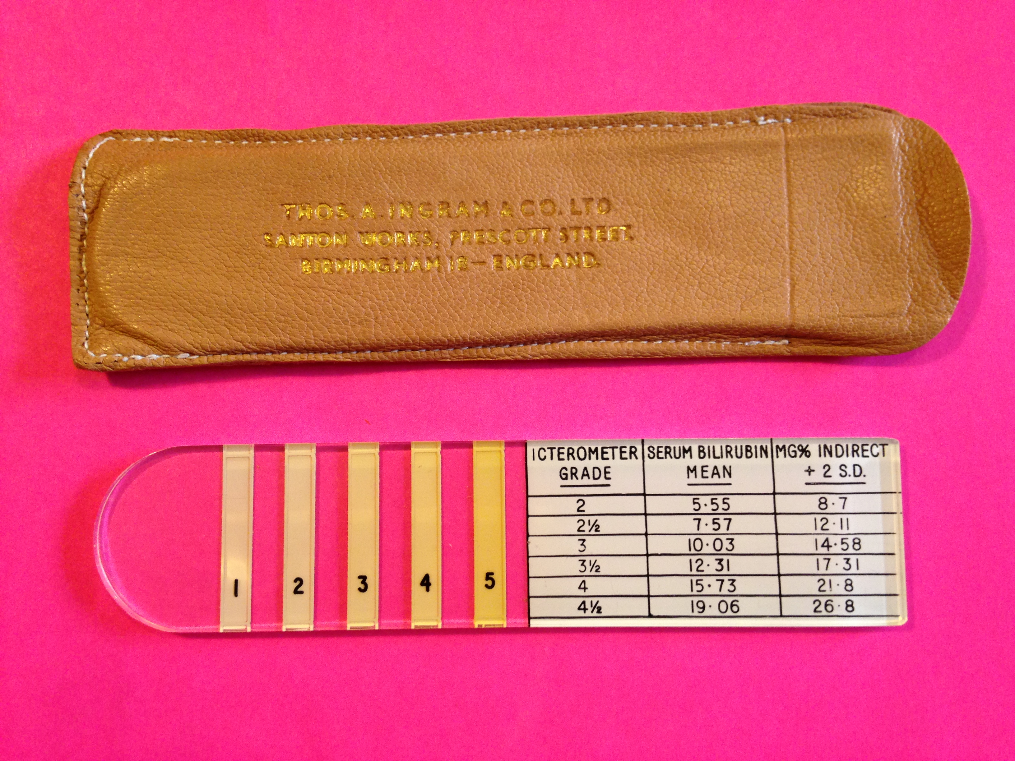 The 'Gosset' Icterometer